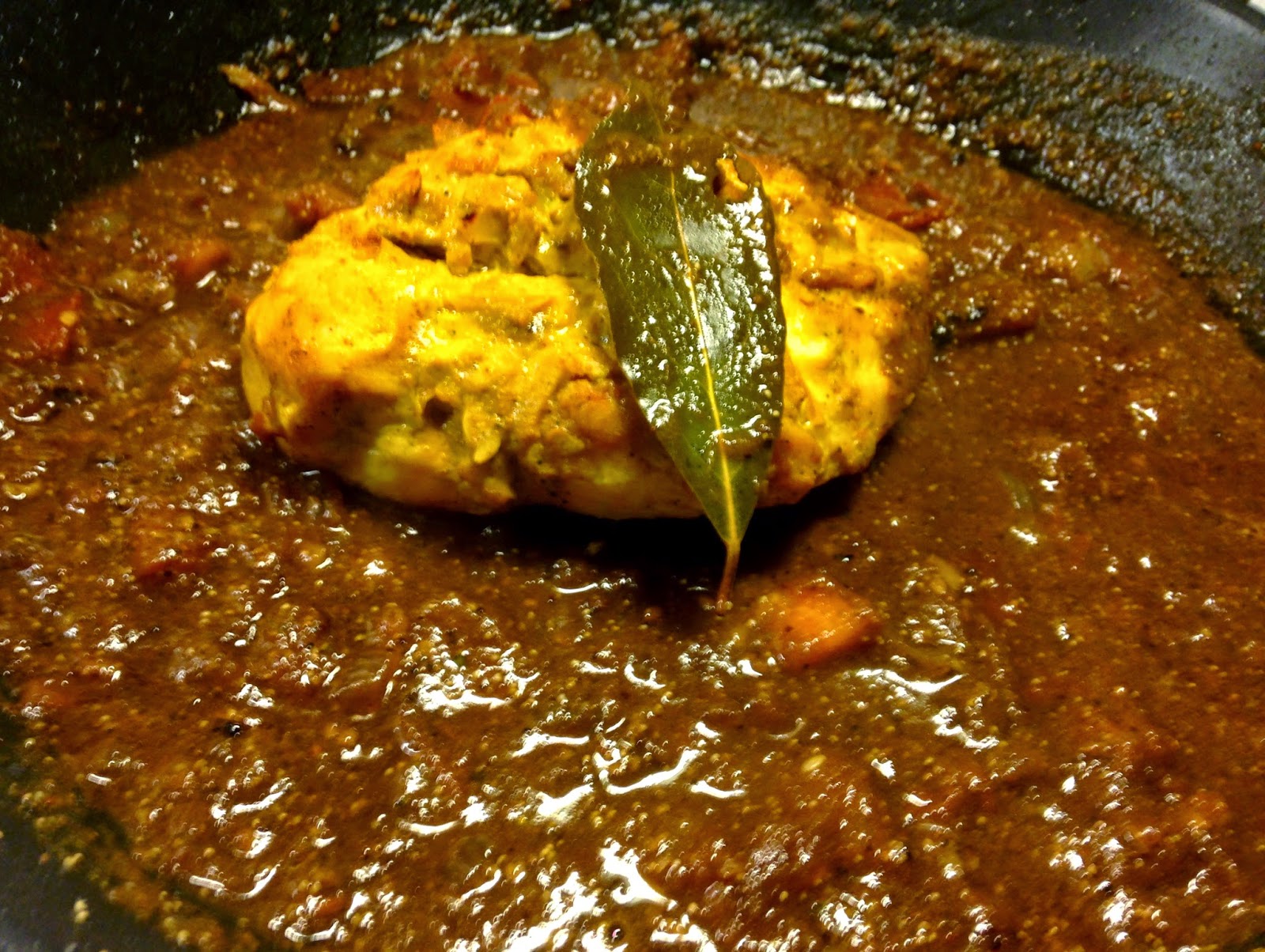 Effervescence: Kolhapuri Tambda Rassa (Grilled Chicken)